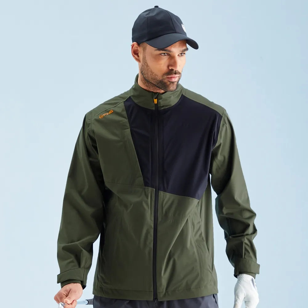 PING Impervious Men's Colour Block Waterproof Jacket – Fairway Legends